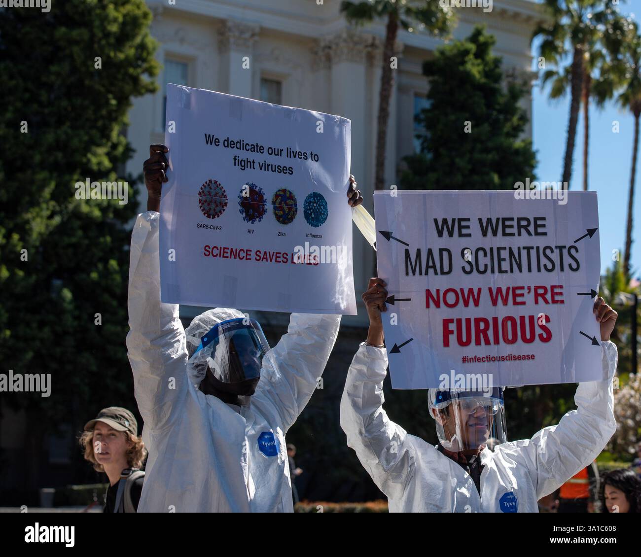 Sacramento, California, USA. March 7, 2025. Stand up for Science ...