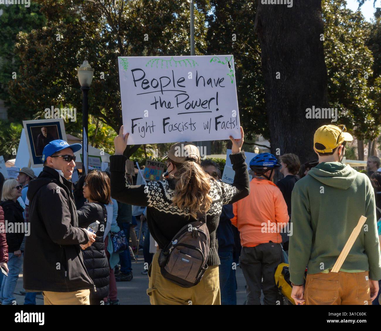 Sacramento, California, USA. March 7, 2025. Stand up for Science ...