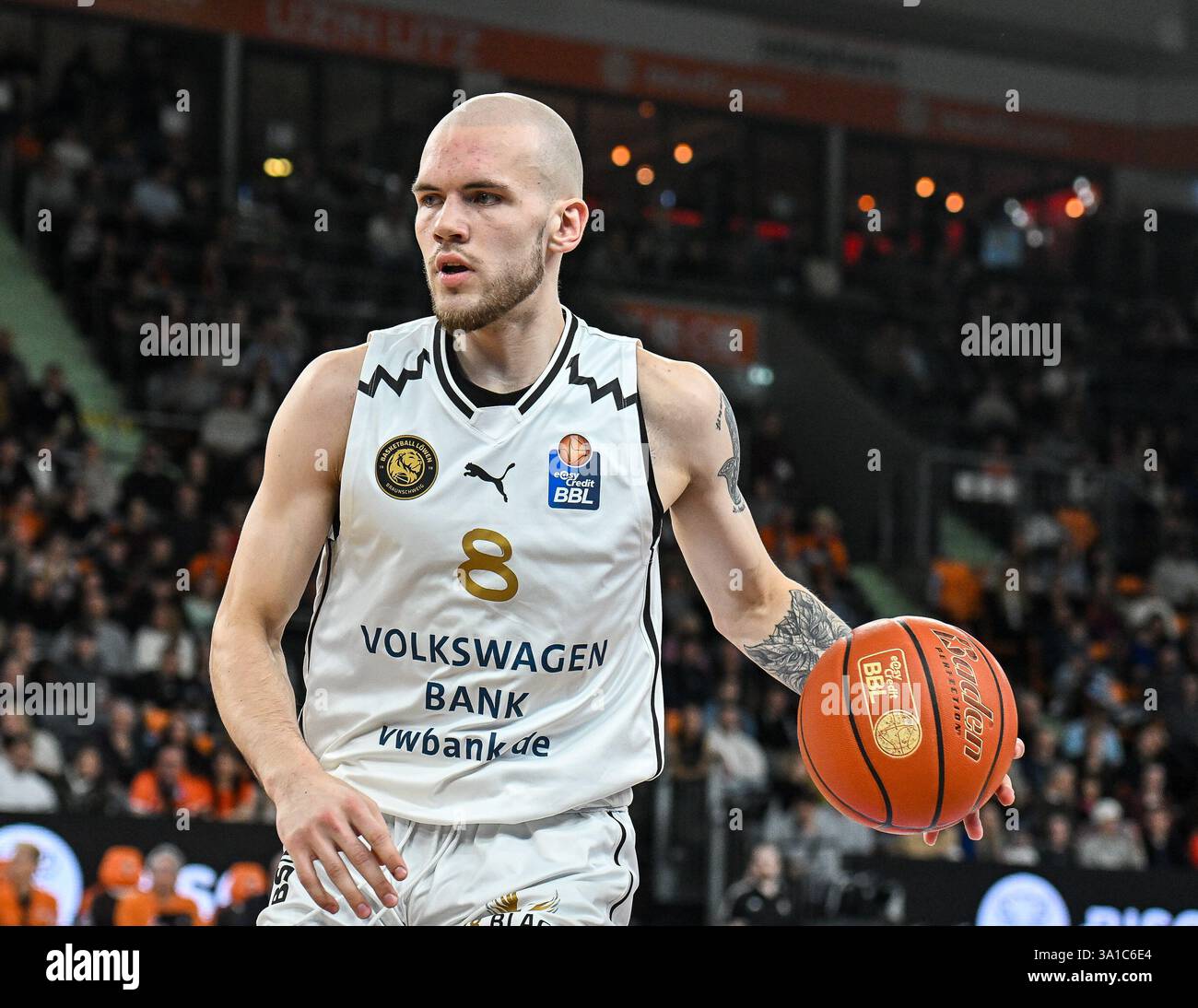 28.02.2025, ratiopharm arena, Neu-Ulm, GER, BBL, ratiopharm Ulm vs ...