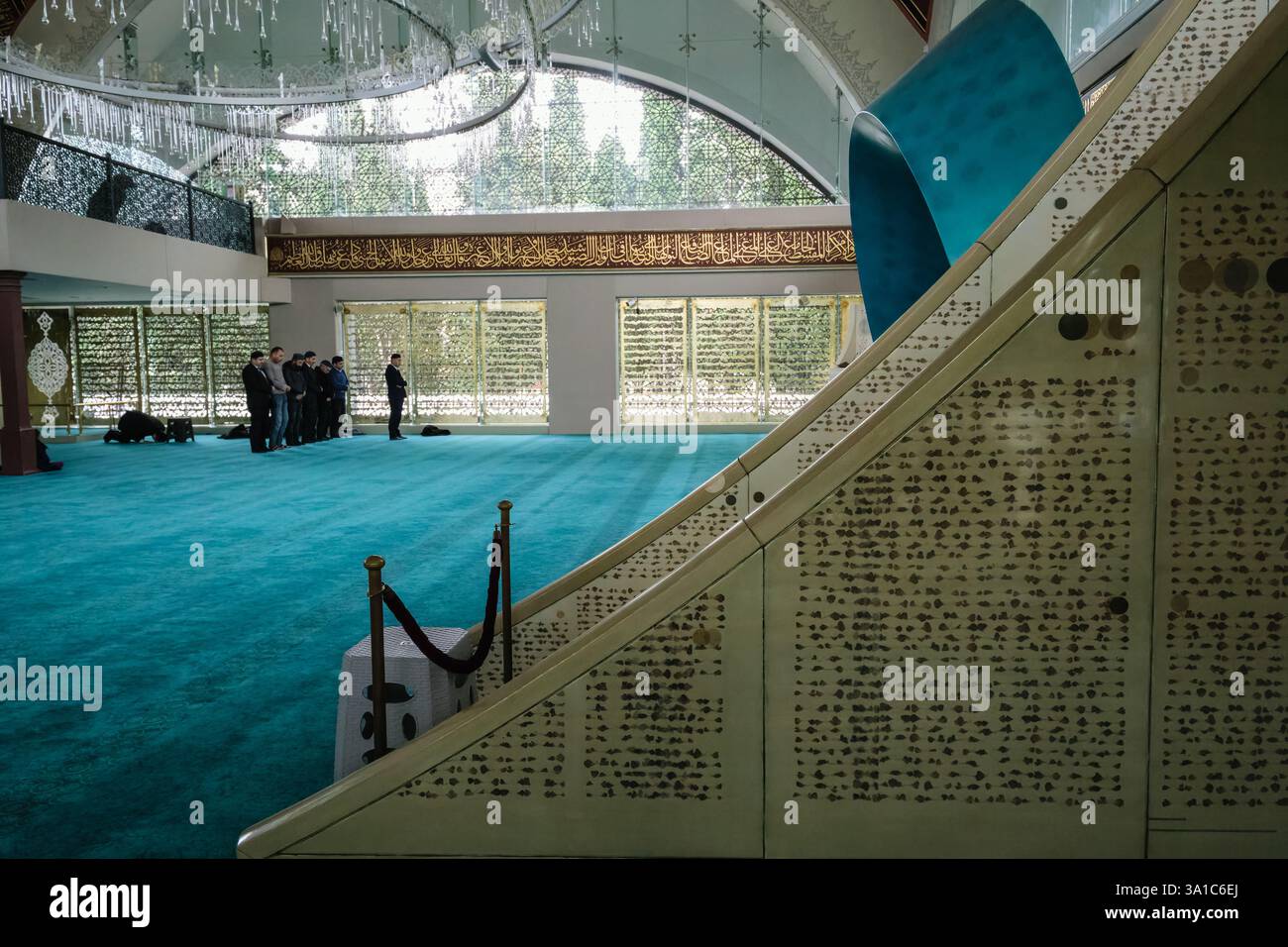 Istanbul, Turkey, Turkiye. Sakirin Mosque's Minbar (Imam's Pulpit ...