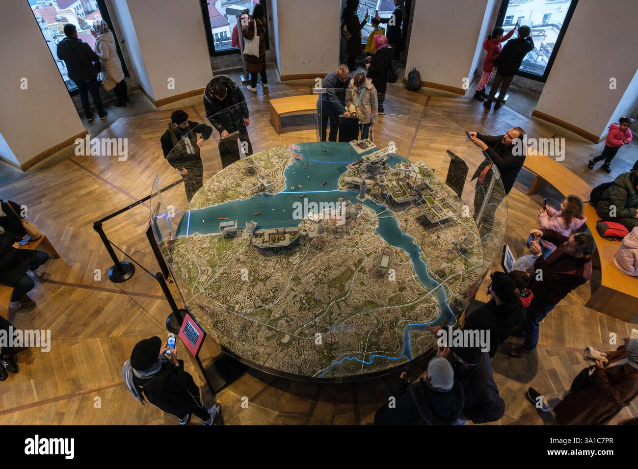 Map of bosporus strait hi-res stock photography and images - Alamy