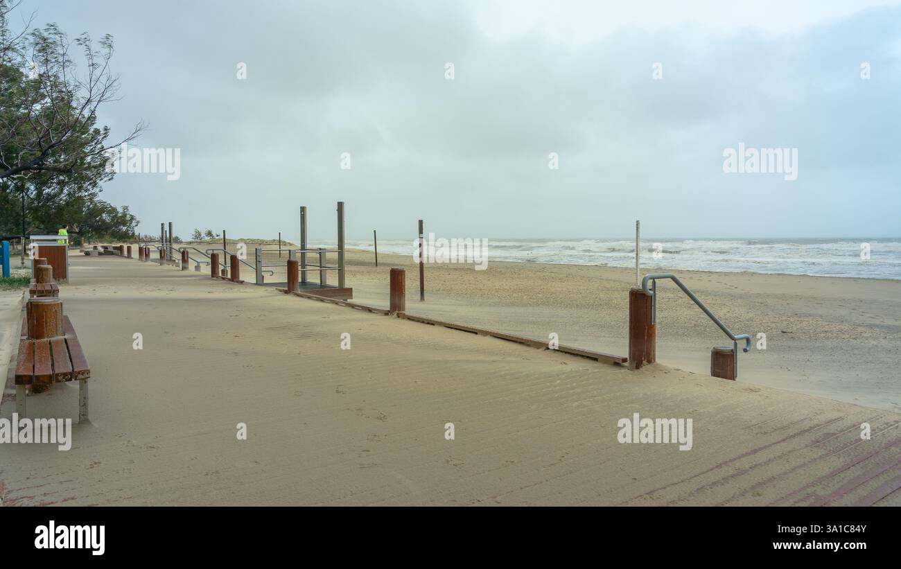 Gold Coast, QLD, Australia - Mar 8, 2025: Cyclone Alfred aftermath in ...