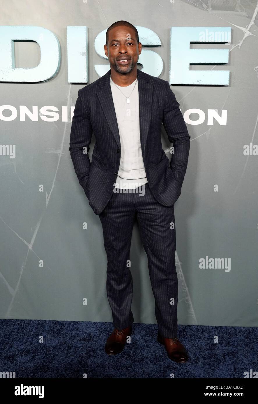 Actor Sterling K. Brown poses at an FYC screening of the Hulu ...