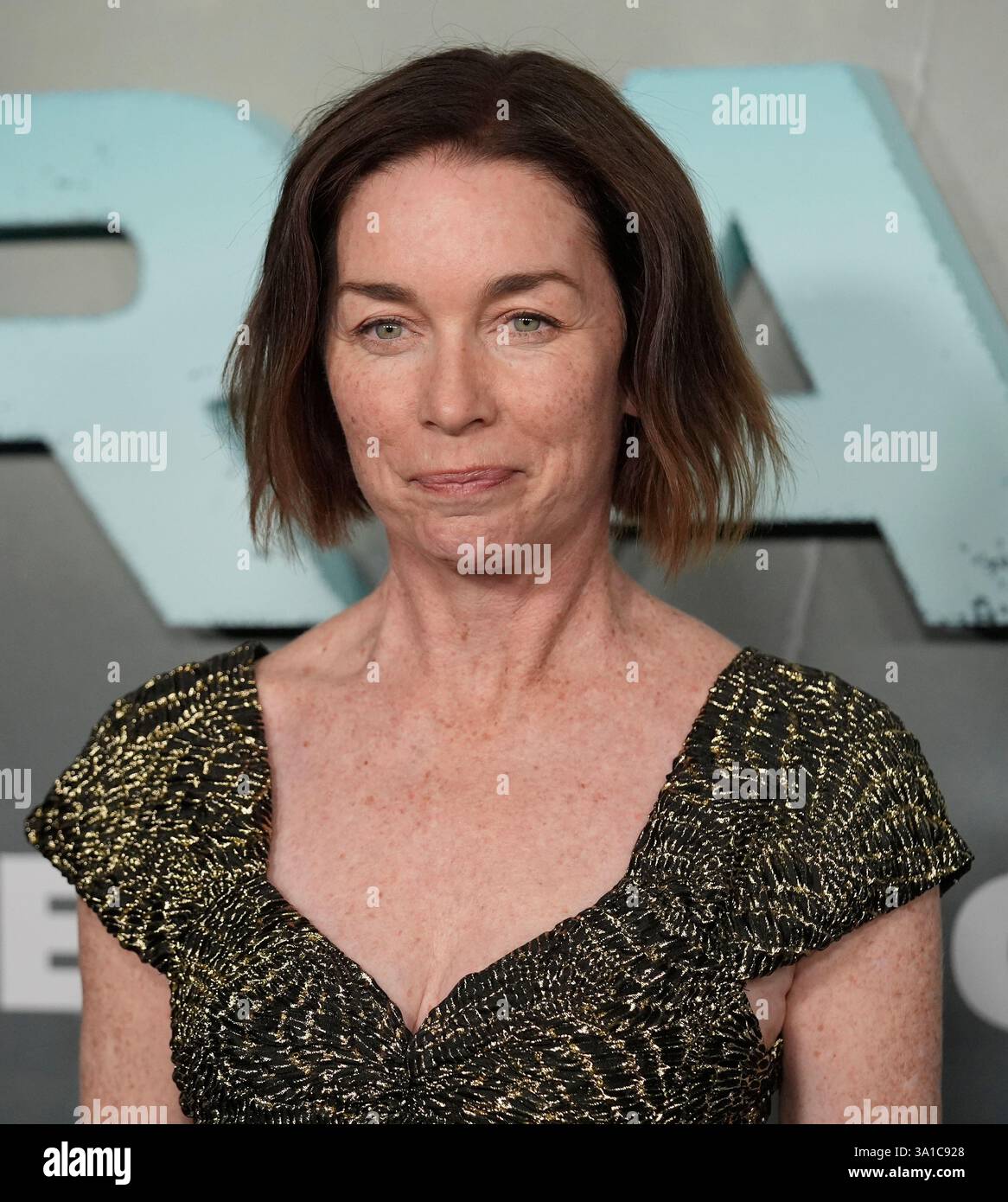 Actor Julianne Nicholson arrives at an FYC screening of the Hulu ...