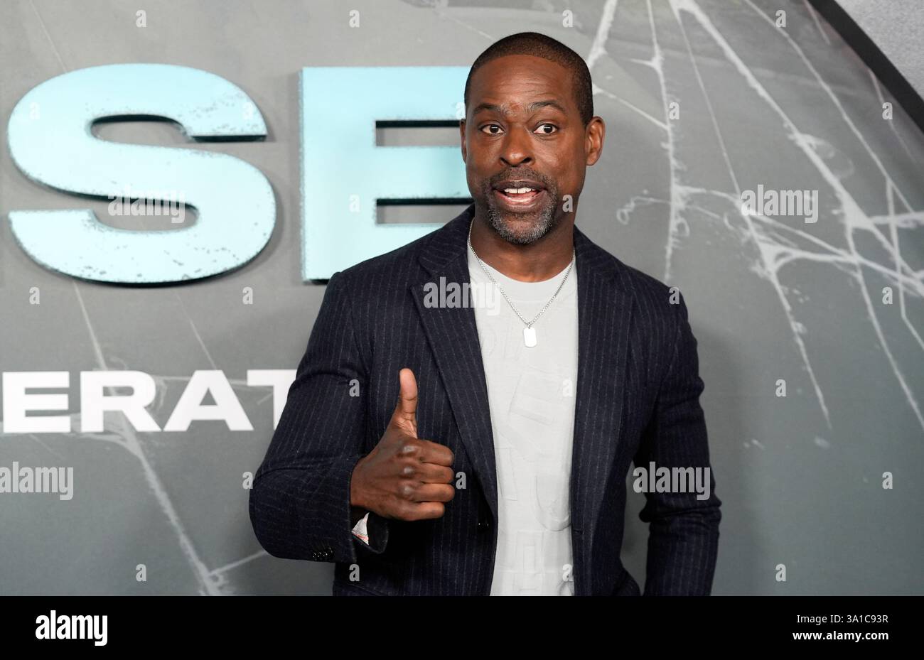 Actor Sterling K. Brown poses at an FYC screening of the Hulu ...