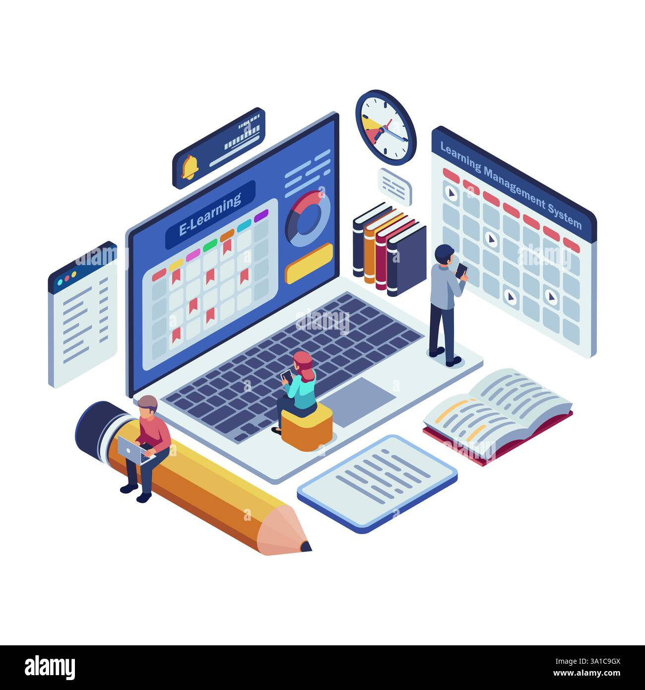 Education scheduling platform hi-res stock photography and images - Alamy