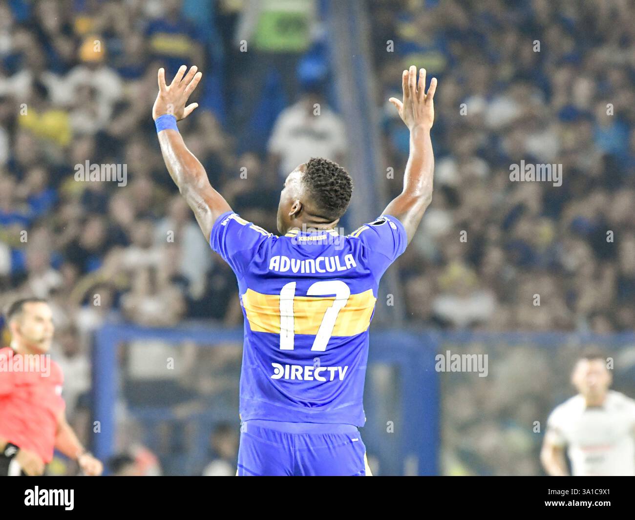 Buenos Aires, Argentina. February 25, 2025. Luis Advincula Boca Juniors ...