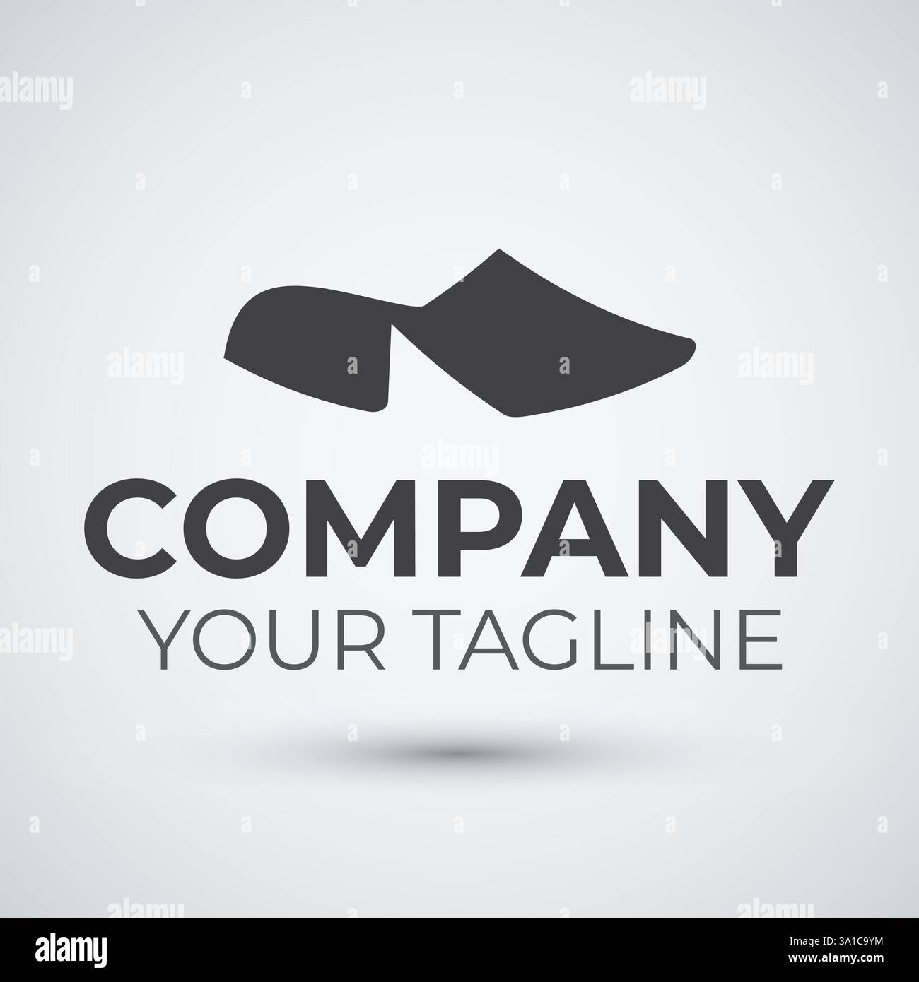 Shoes company logo Stock Vector Images - Alamy
