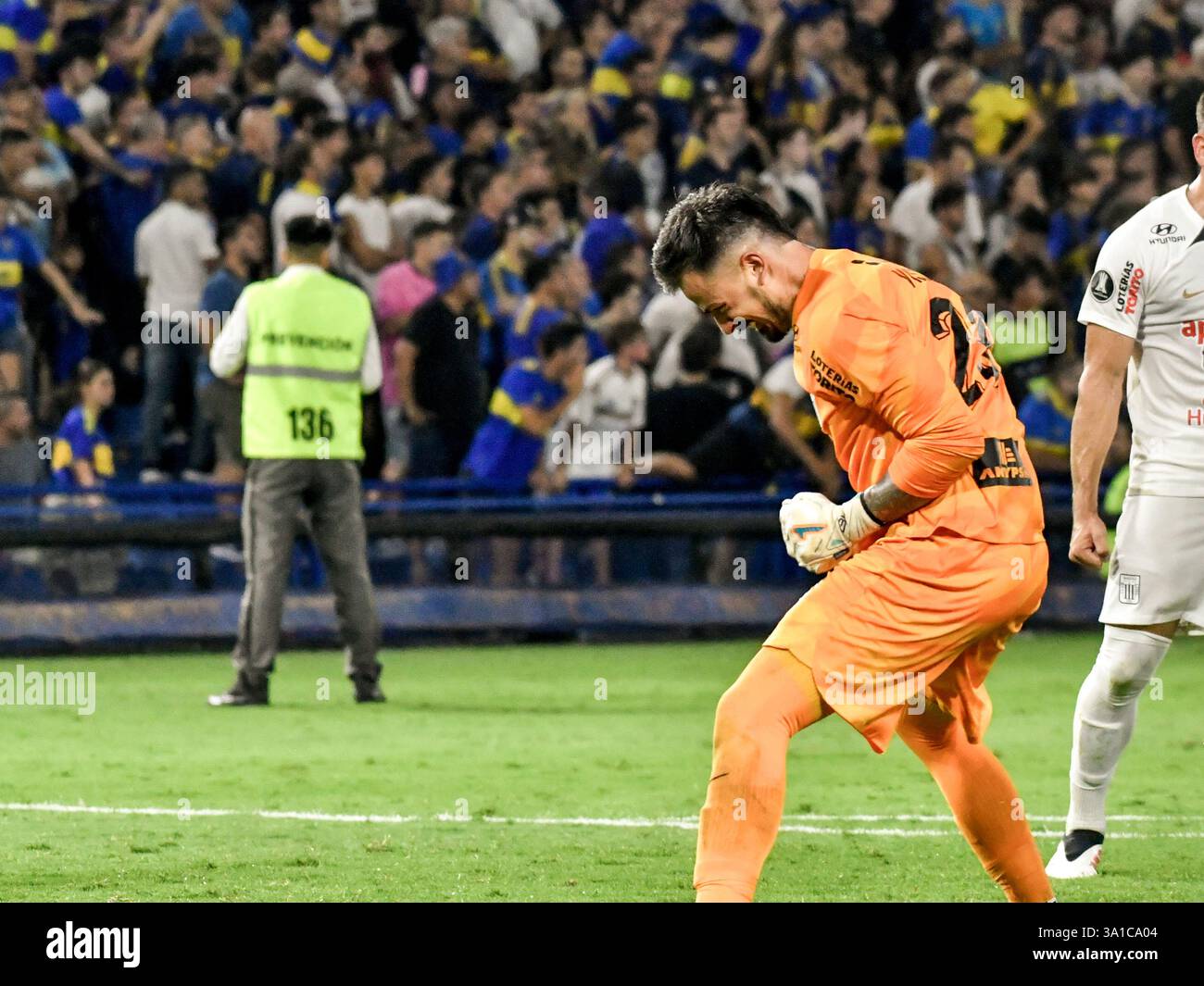 Buenos Aires, Argentina. February 25, 2025. Alianza Lima Player ...