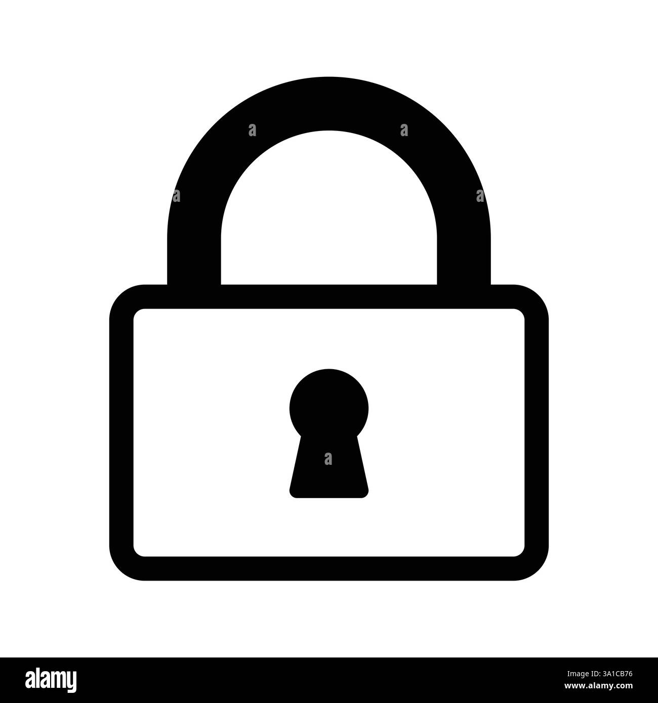 Lock vector design in modern style, creative icon of padlock Stock ...