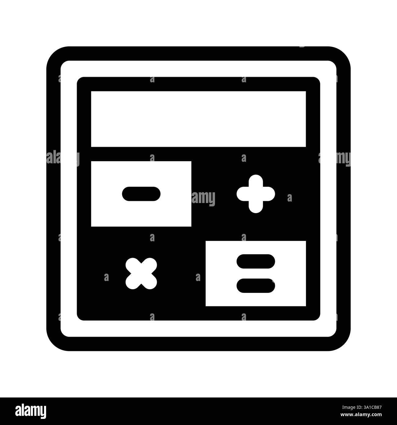 Mathematical calculations, calculation device, icon of calculator Stock Vector Image & Art - Alamy