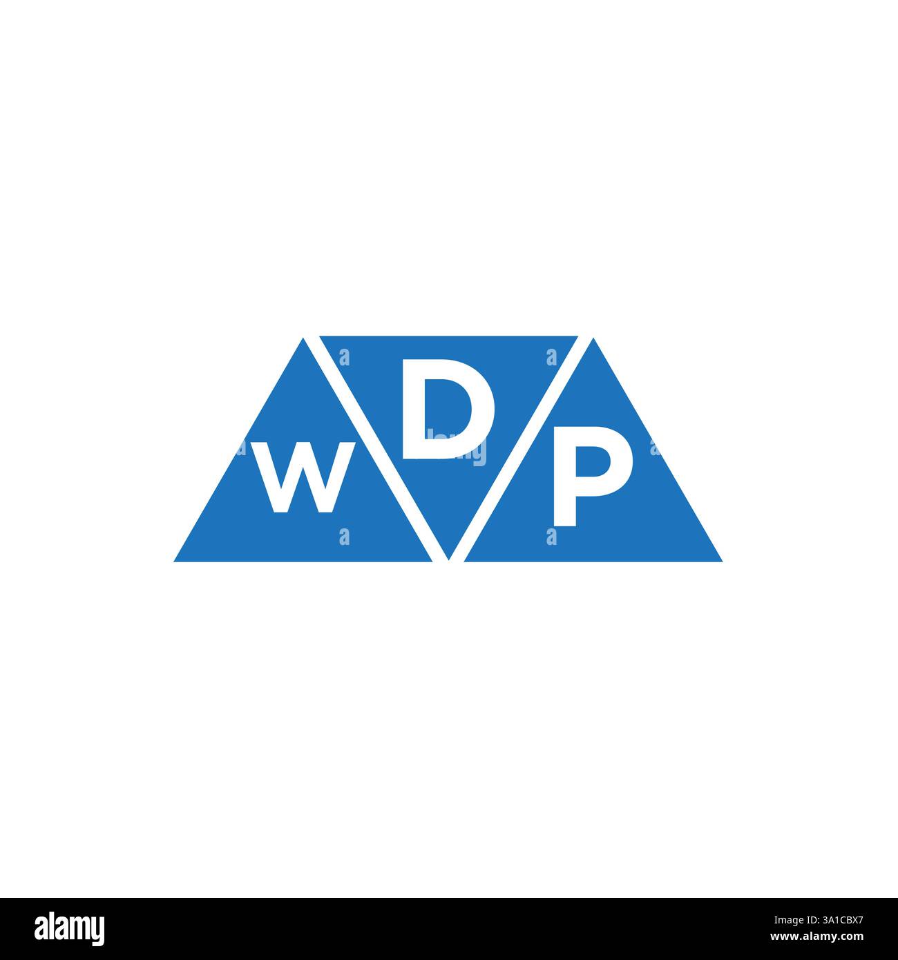 DWP letter logo design on black background. DWP creative initials letter logo concept. DWP ...
