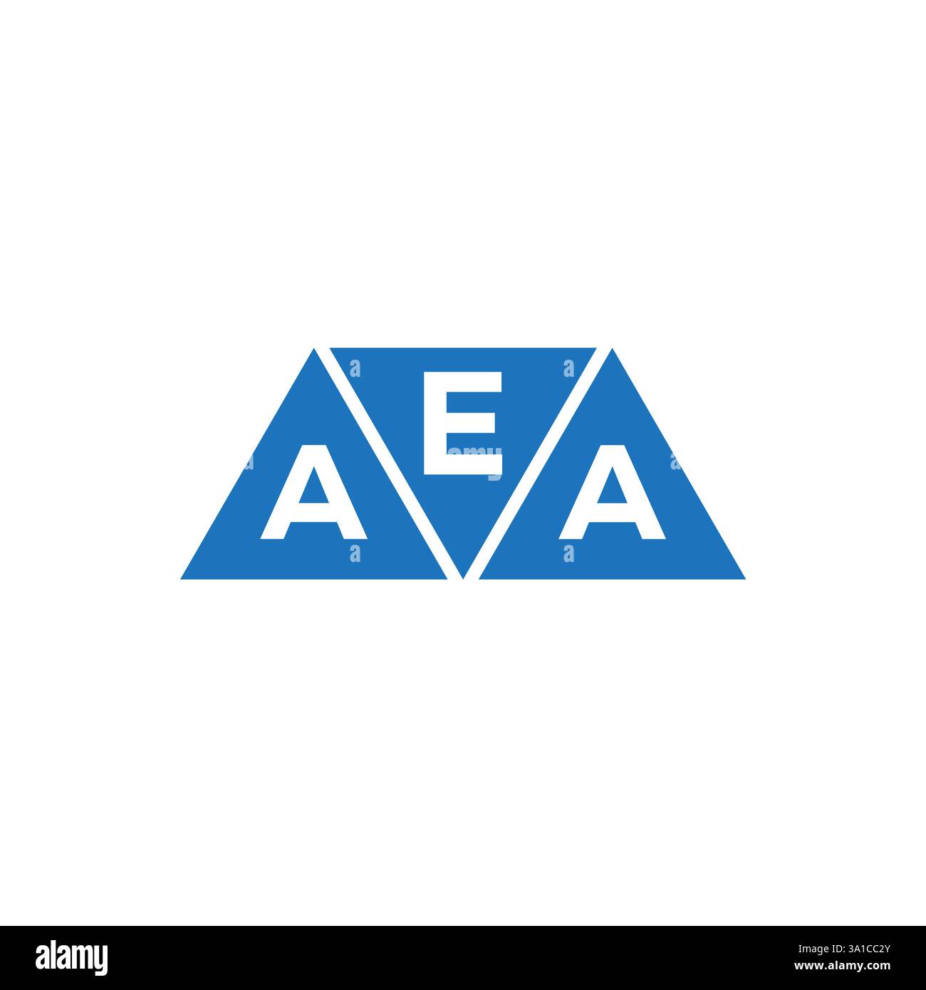 AEA letter logo design on black background. AEA creative initials ...