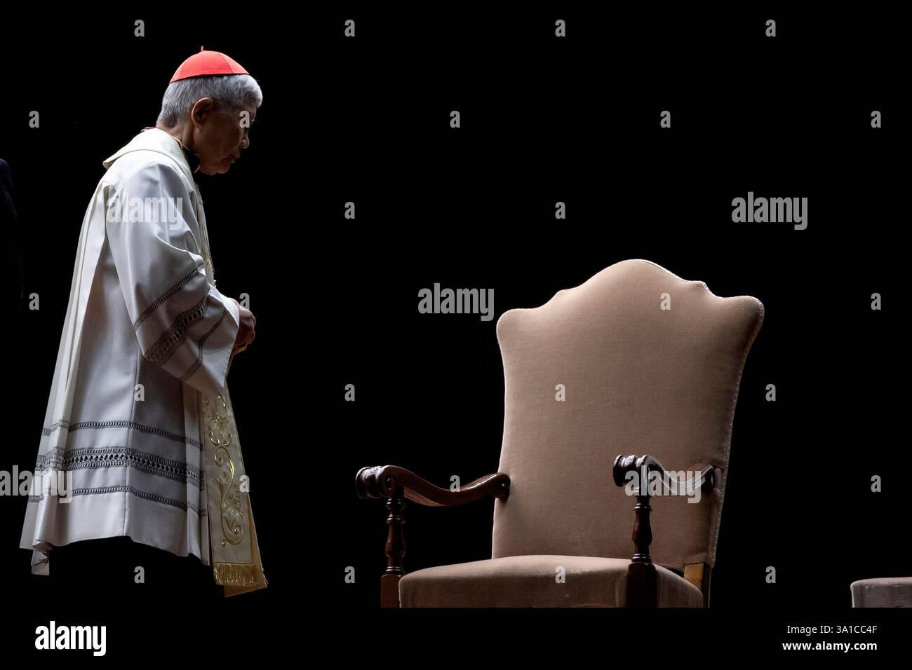 Vatican City, Vatican, 7 March 2025. Cardinal Lazzaro You Heung-sik ...