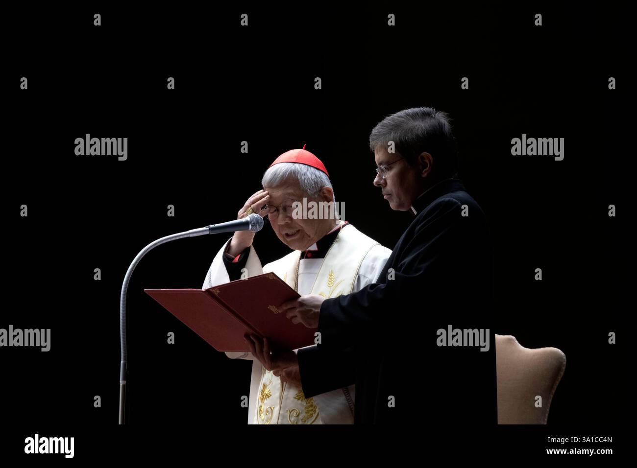 Vatican City, Vatican, 7 March 2025. Cardinal Lazzaro You Heung-sik ...