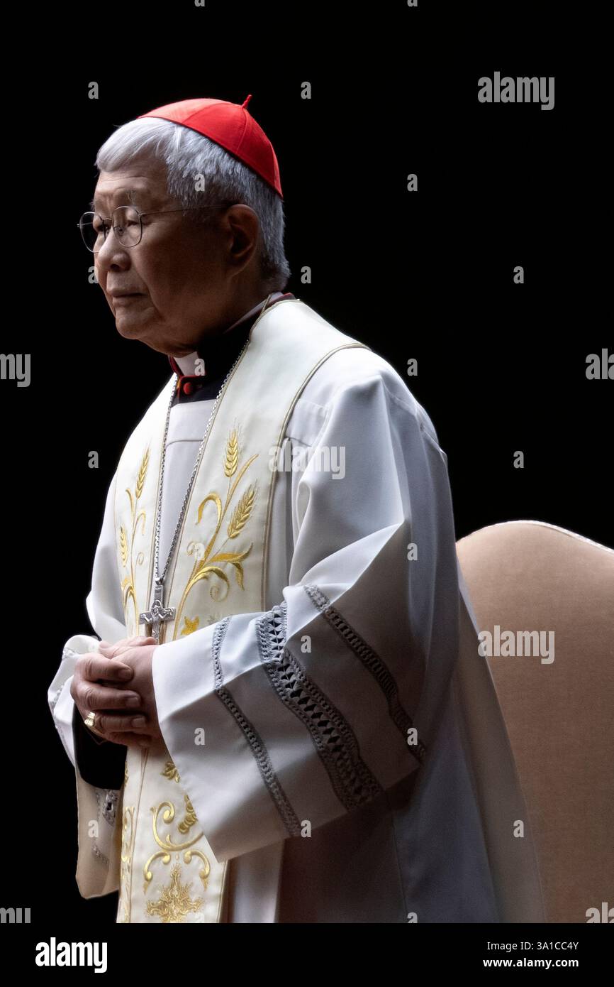Vatican City, Vatican, 7 March 2025. Cardinal Lazzaro You Heung-sik ...