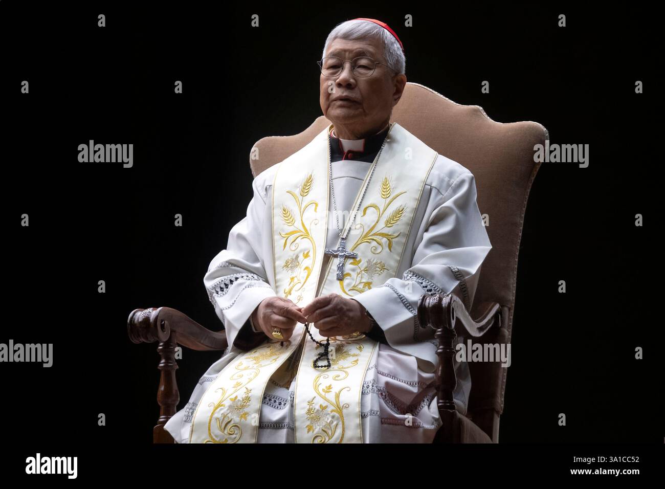 Vatican City, Vatican, 7 March 2025. Cardinal Lazzaro You Heung-sik ...