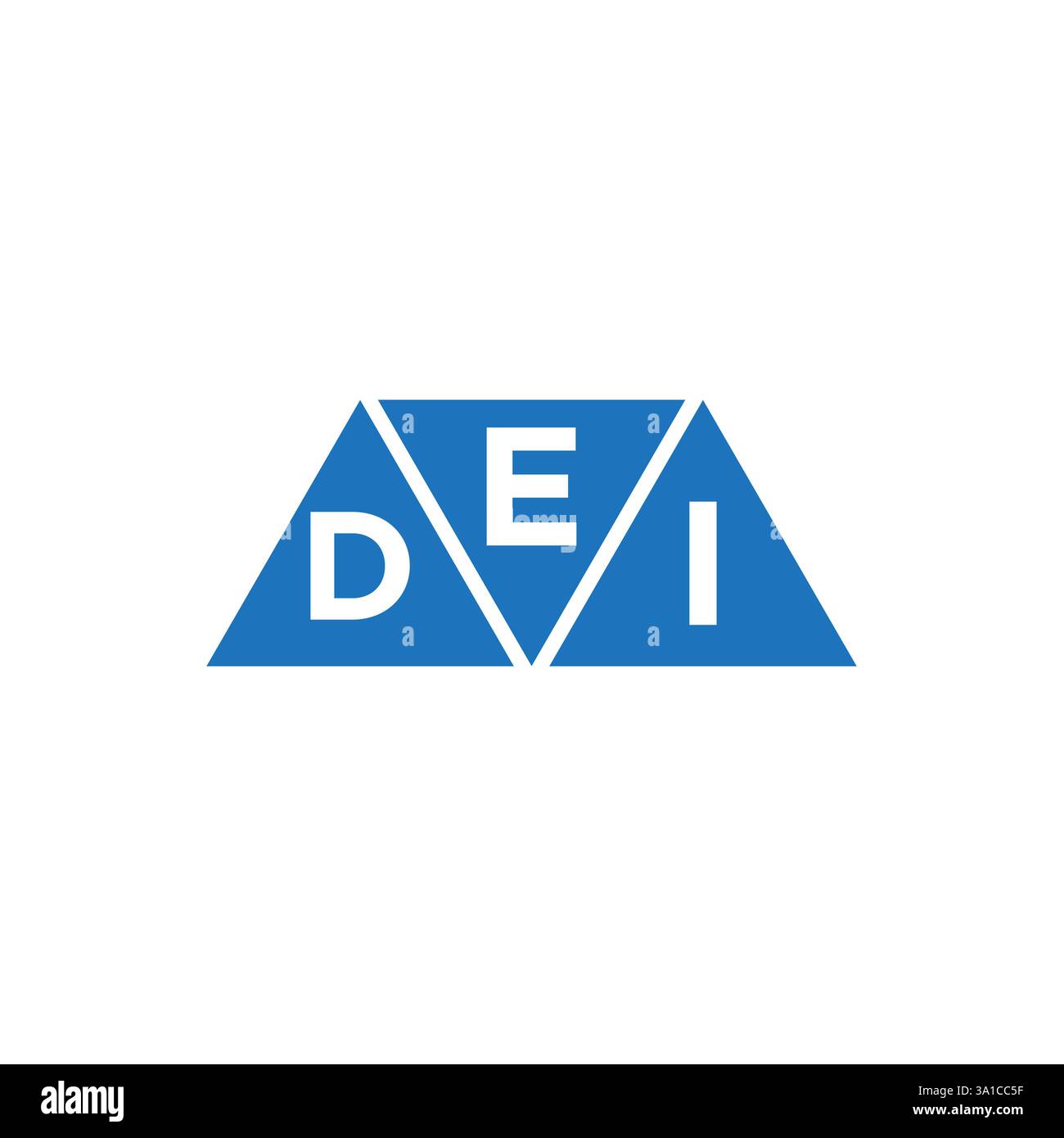 EDI letter logo design on black background. EDI creative initials ...