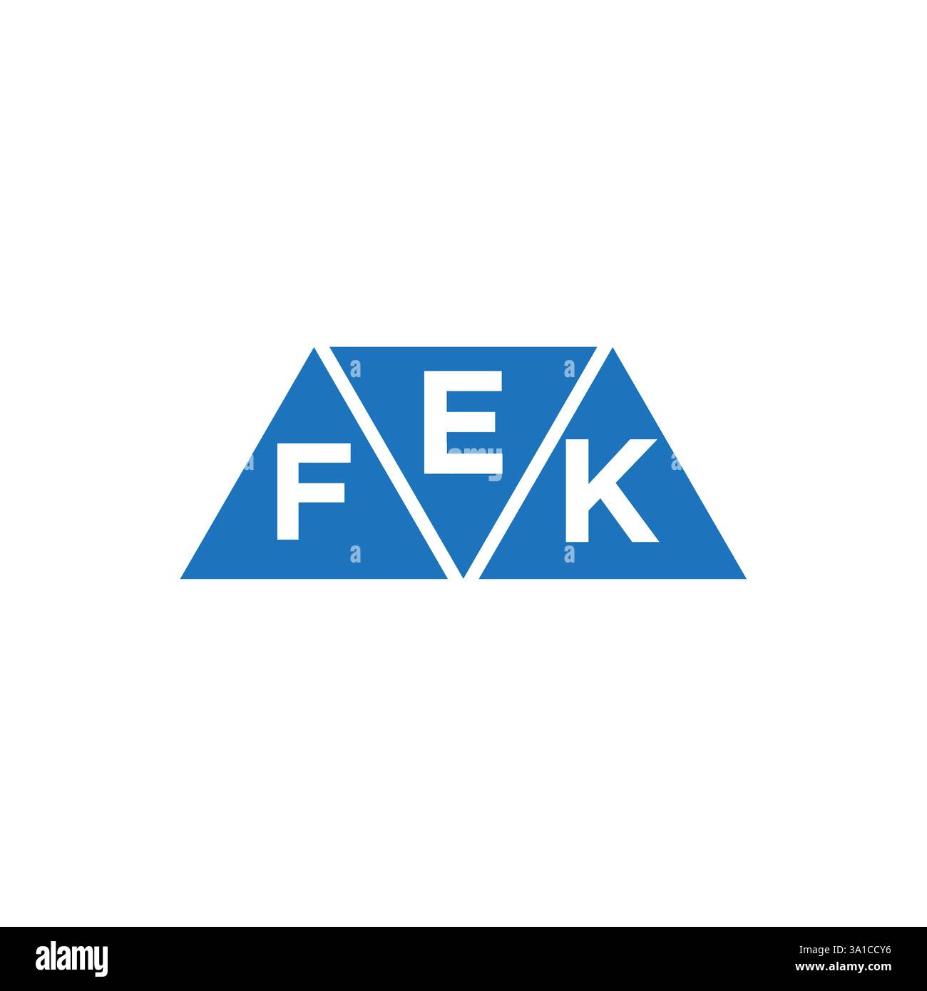 EFK letter logo design on black background. EFK creative initials ...