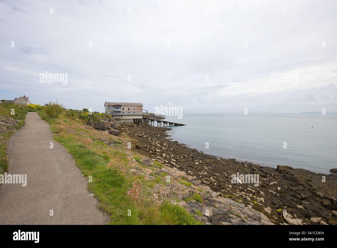 Wales, Isle of Anglesey,Moelfre - July 12, 2024: RNLI Moelfre Lifeboat ...