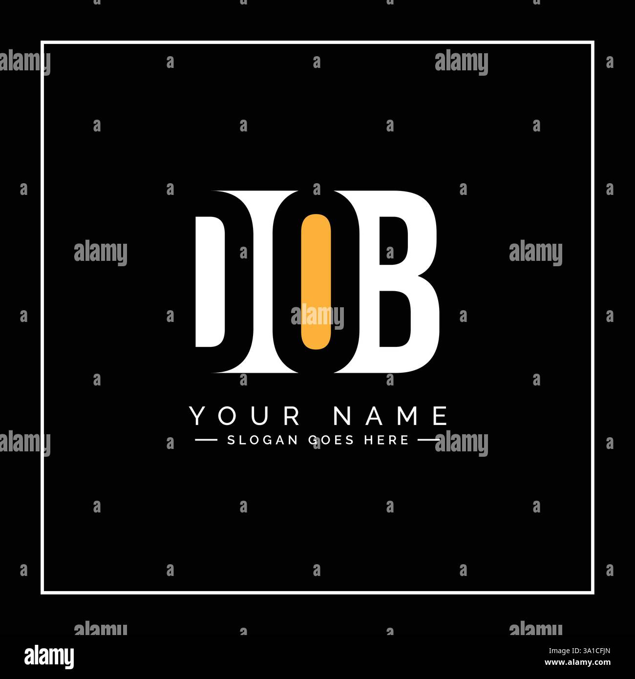 Dob Stock Vector Images - Alamy