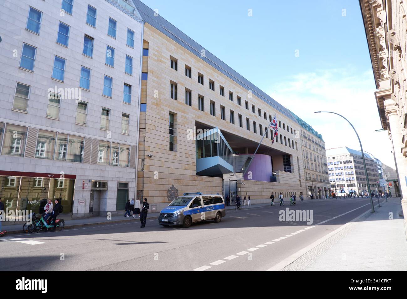 British Embassy, Berlin, Germany, March, 2025 Stock Photo - Alamy