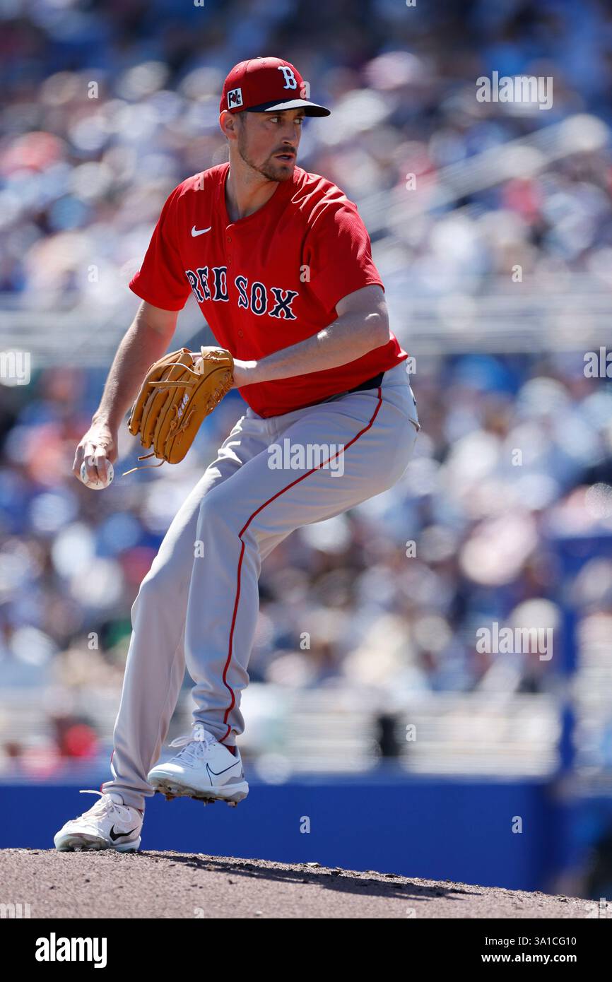 DUNEDIN, FL - MARCH 06: Boston Red Sox pitcher Cooper Criswell (64 ...