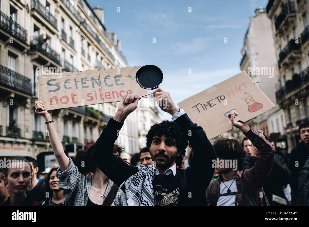 At the call of the Stand Up For Science movement, launched by American ...