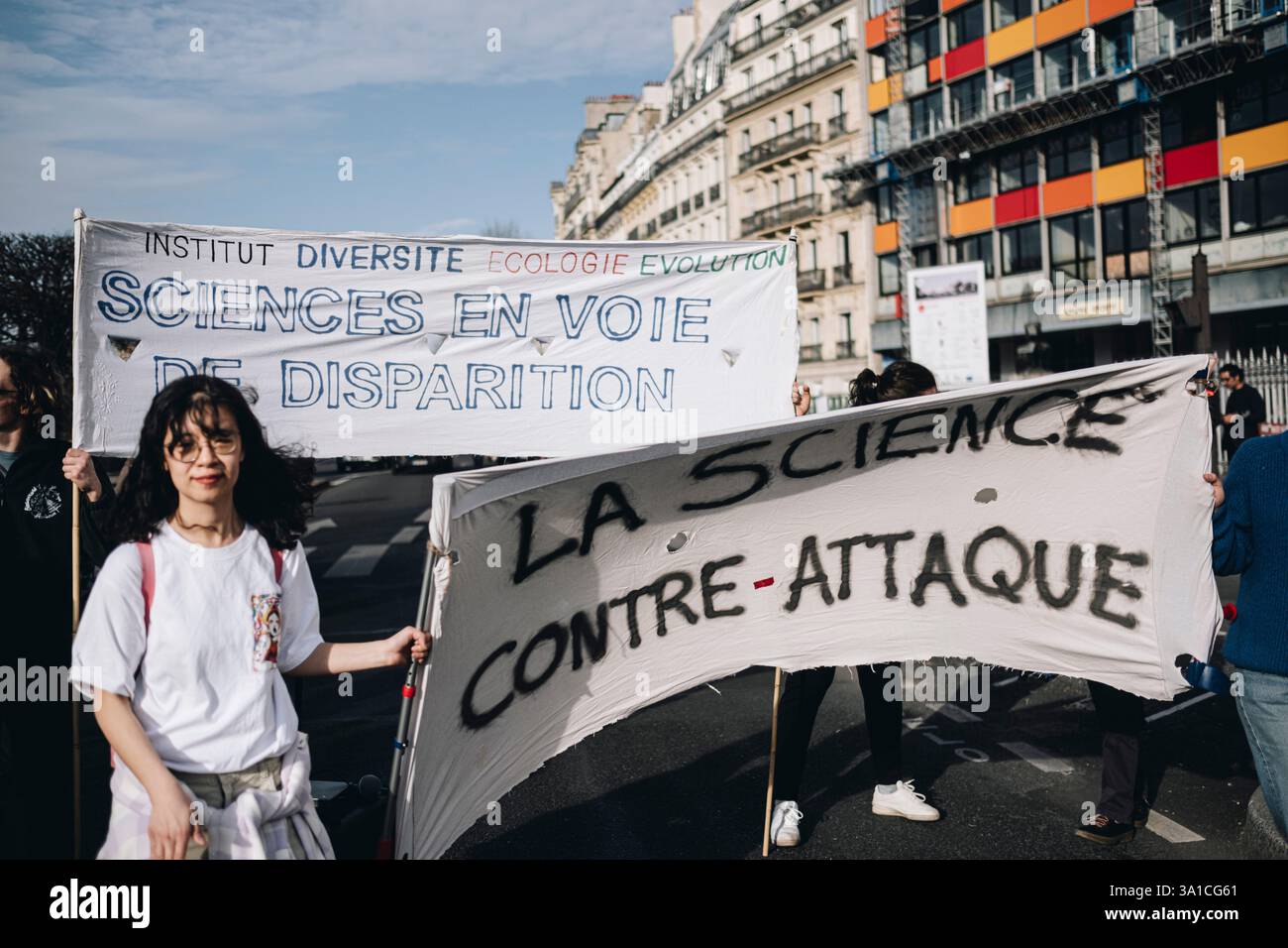 At the call of the Stand Up For Science movement, launched by American ...