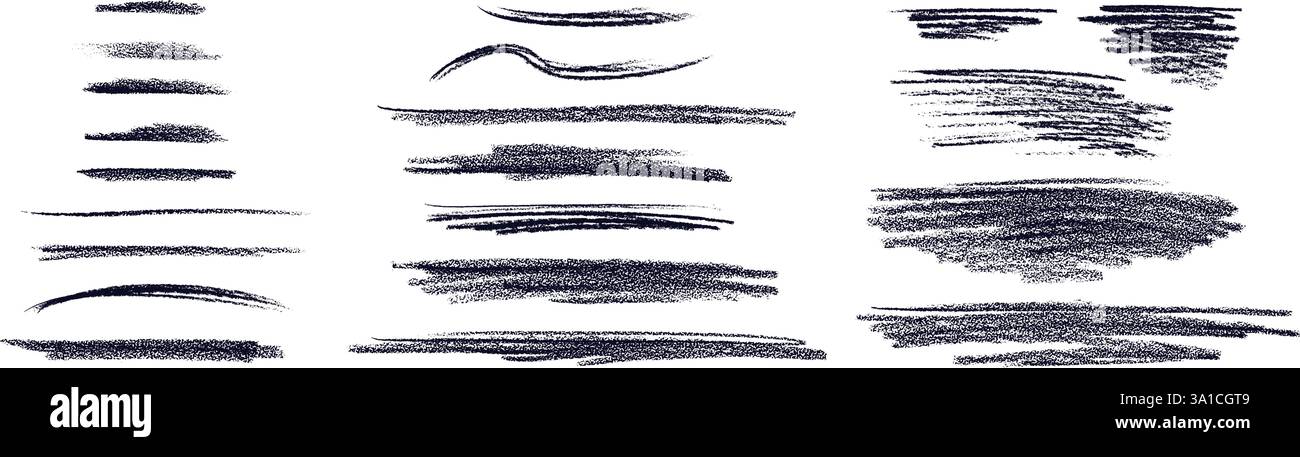 Brush hand drawn underlines hi-res stock photography and images - Alamy