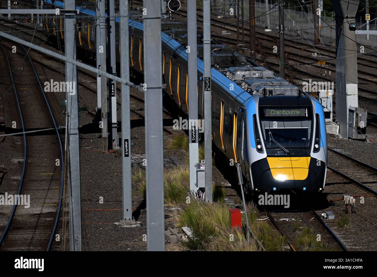 Generic image of a train in Melbourne, Saturday, March 8, 2025. (AAP ...