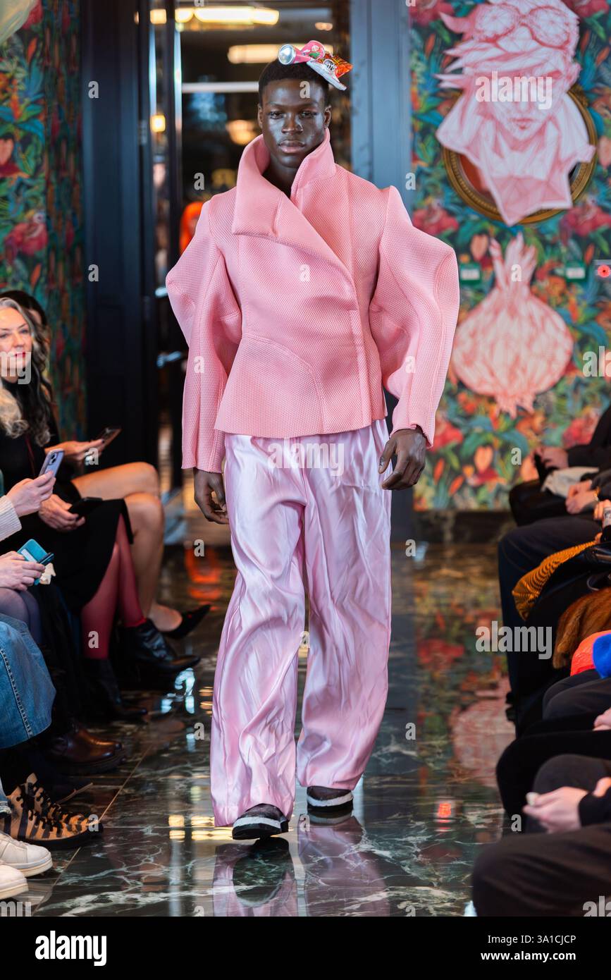 Sustainable fashion designers Vin + Omi showcased their latest designs ...