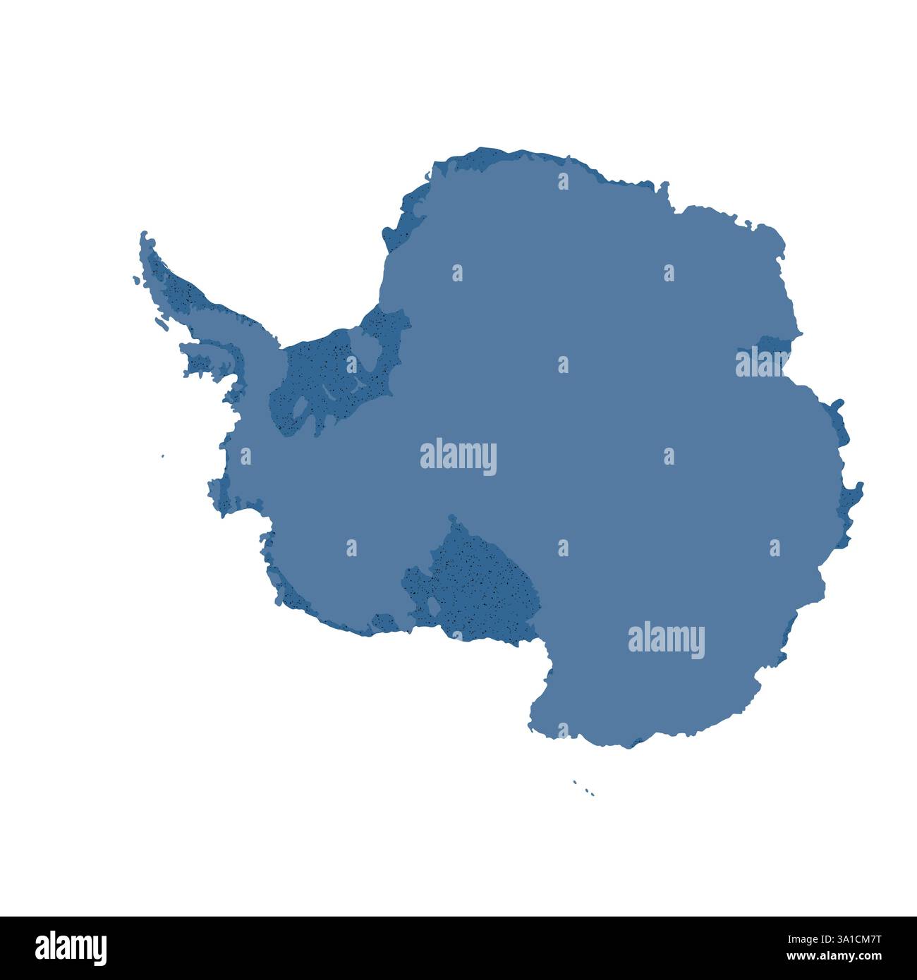 Map of Antarctica, sign silhouette. World Map Globe. Vector ...