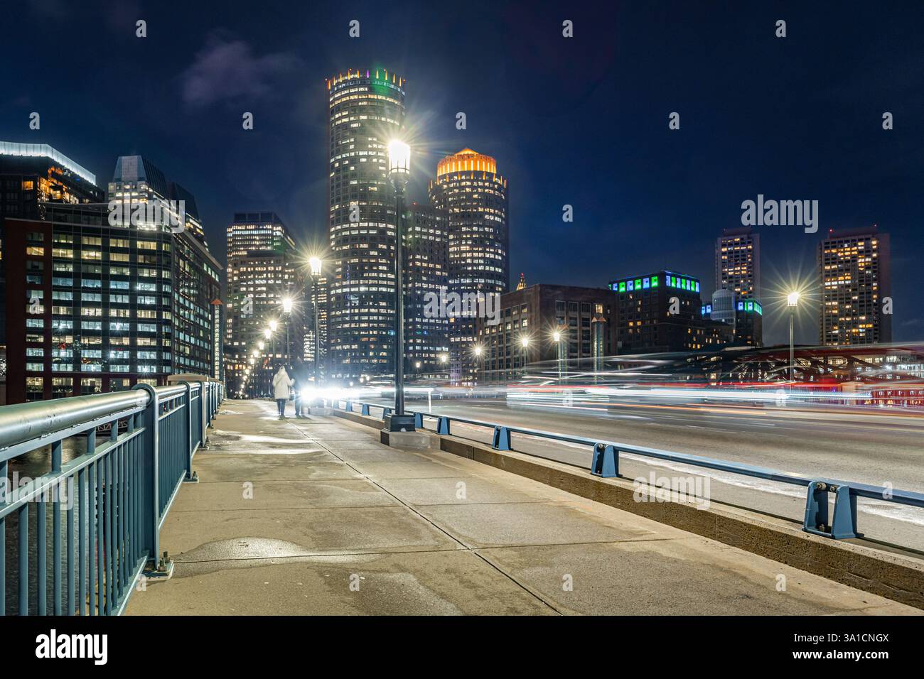 Timelapse night traffic life in hi-res stock photography and images - Alamy