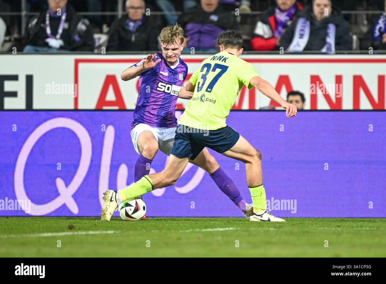 3. Liga - VfL Osnabrück - SV Wehen Wiesbaden am 07.03.2025 an der ...