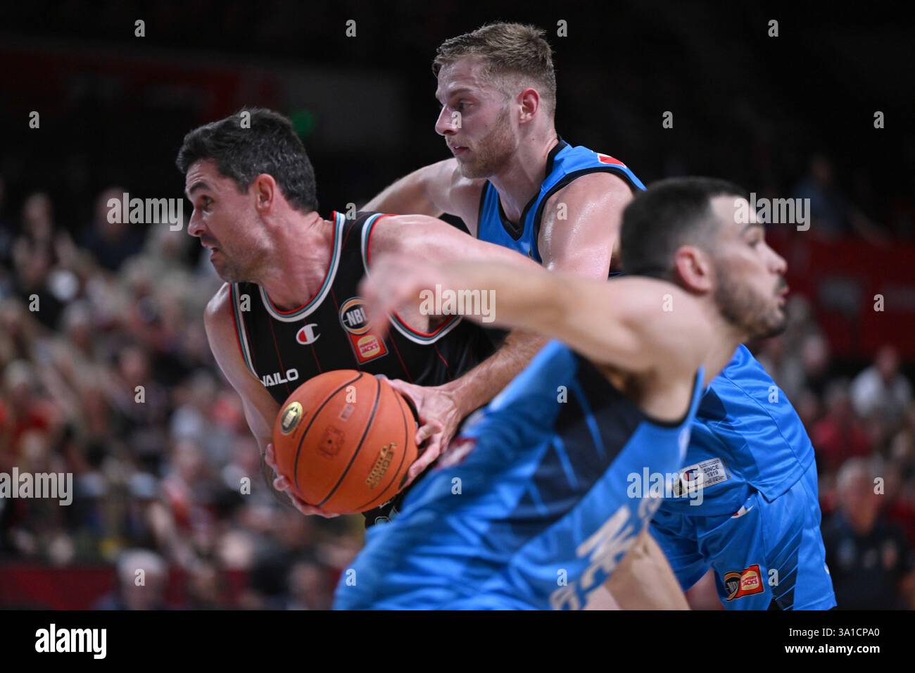 Todd Blanchfield of the Hawks during the NBL championship finals series ...