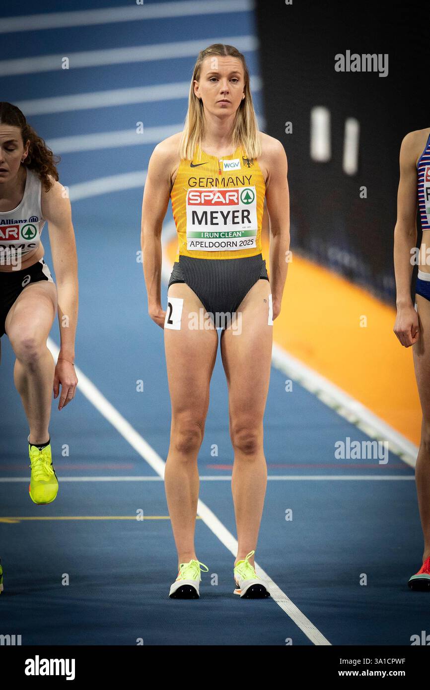 MEYER Lea (GER) - European Athletics Indoor Championships 2025 am 08.03 ...