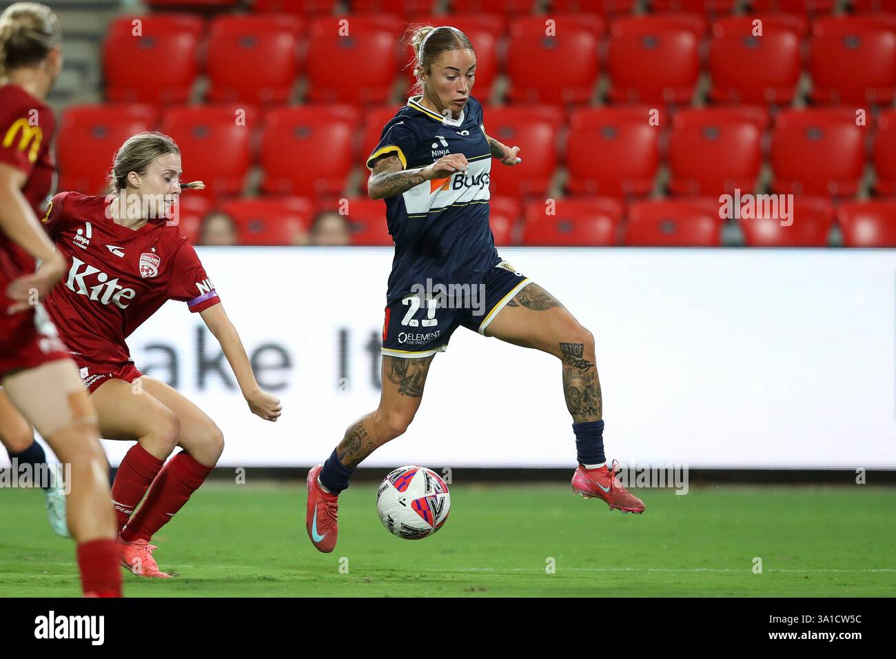 Adelaide, Australia. 08th Mar, 2025. Brooke Nunn of the Mariners during ...
