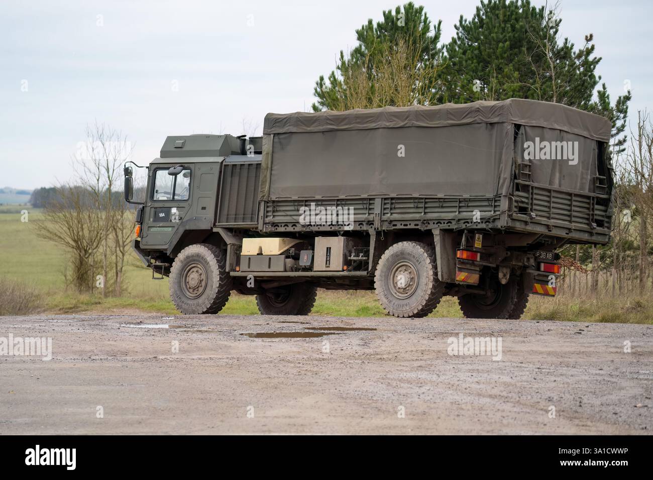 british army MAN SV 4x4 Utility Truck Stock Photo - Alamy