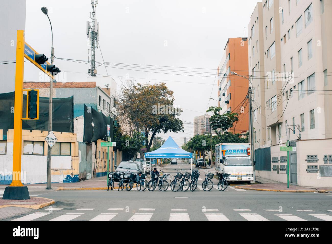 LIMA, PERU - DECEMBER 26,2024 the center, downtown of Lima, Peru Stock ...