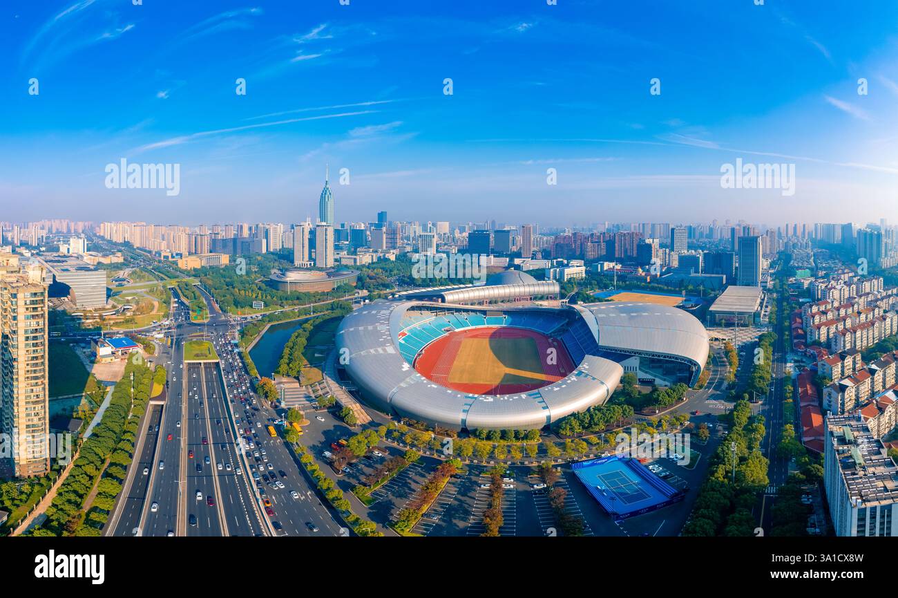 Changzhou Olympic Sports Center and Changzhou Grand Theater Urban ...