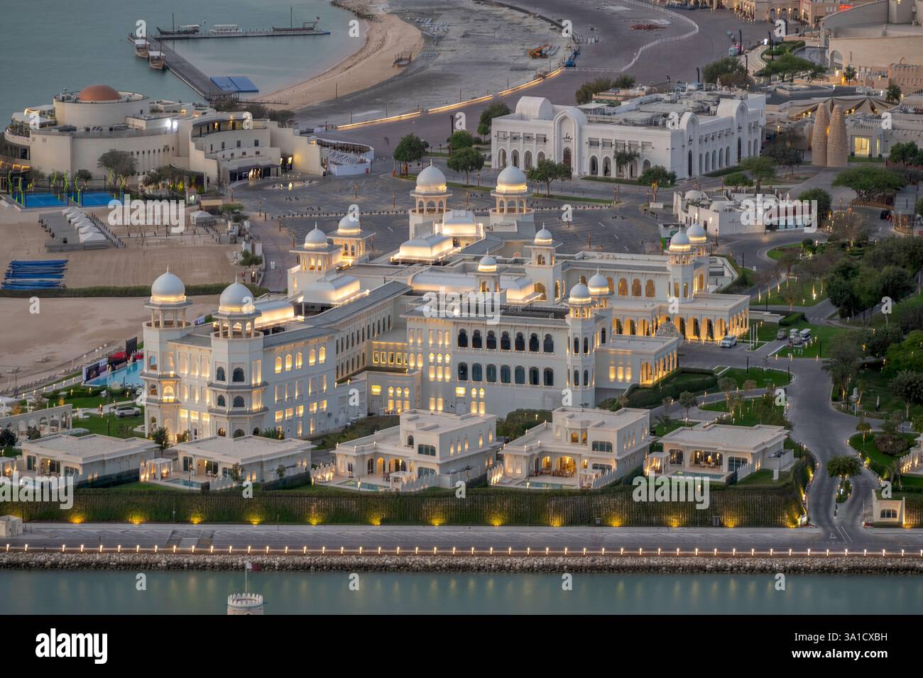 The Chedi Katara Luxury Hotel Resort in Doha, Qatar Stock Photo - Alamy