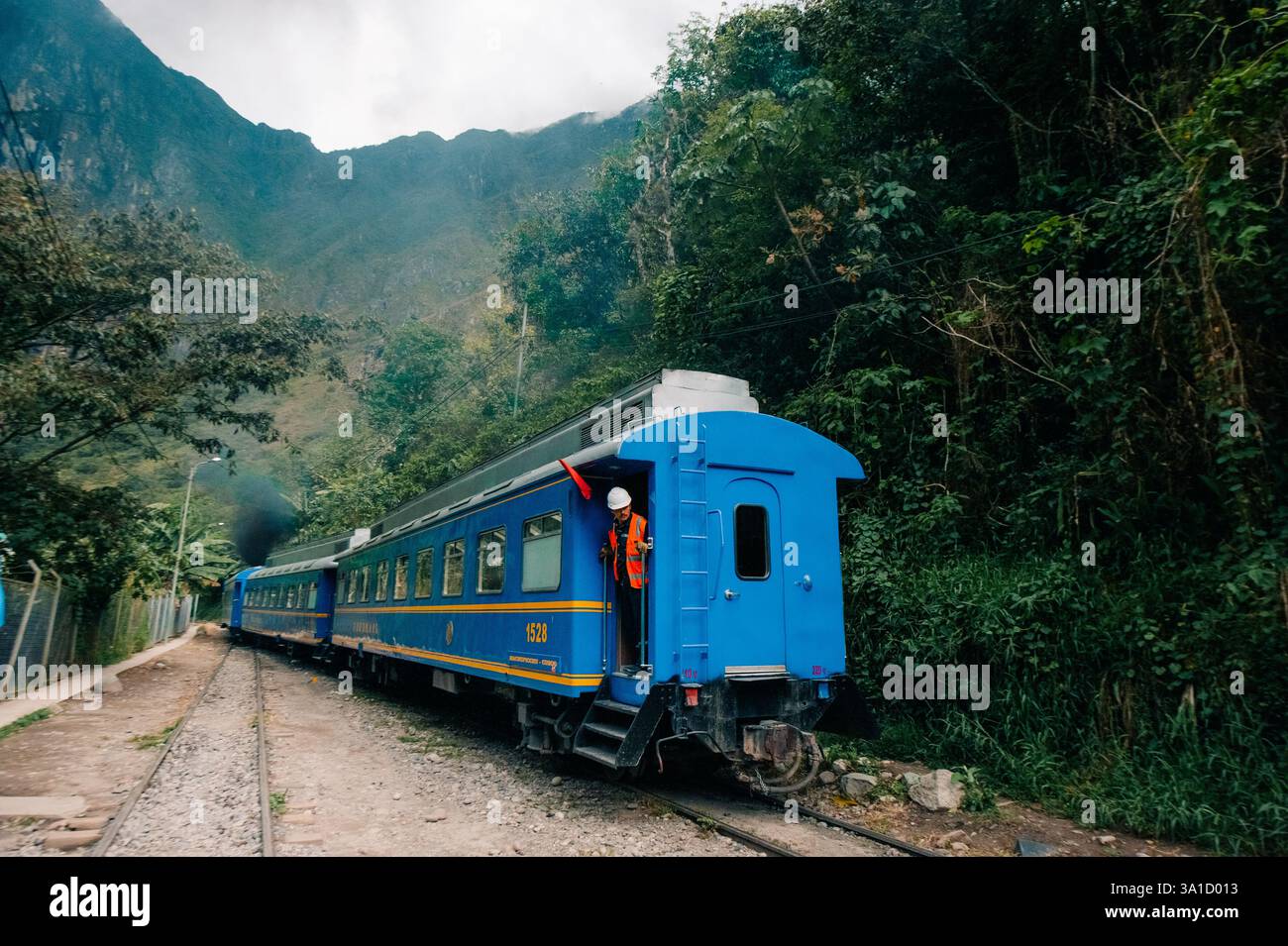Train to Machu Picchu in Peru - april 2 2025 Stock Photo - Alamy