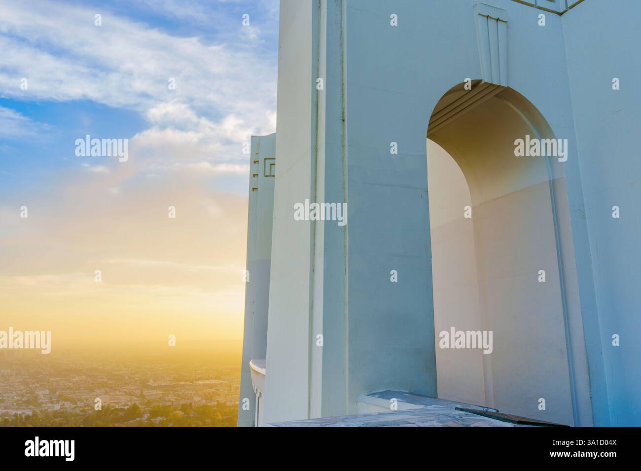Captivating view from Griffith Observatory showcasing its architecture ...