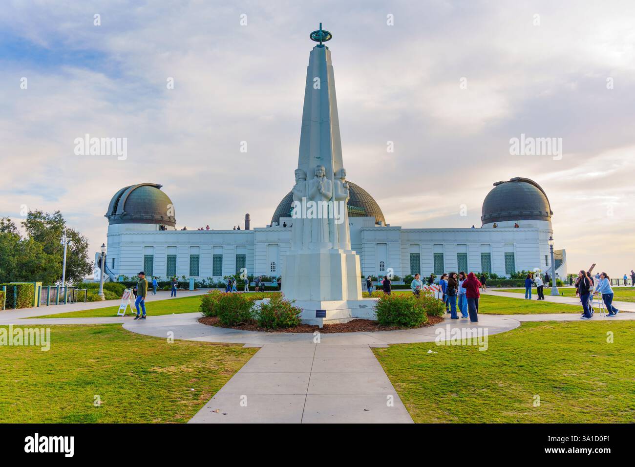 Los Angeles, California - December 14, 2024: Perspective view of ...