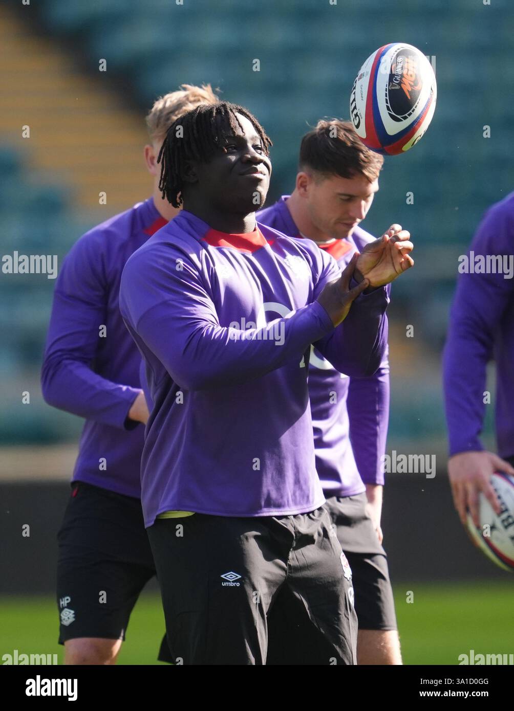 England's Asher Opoku-Fordjour during Captain's Run at the Allianz ...