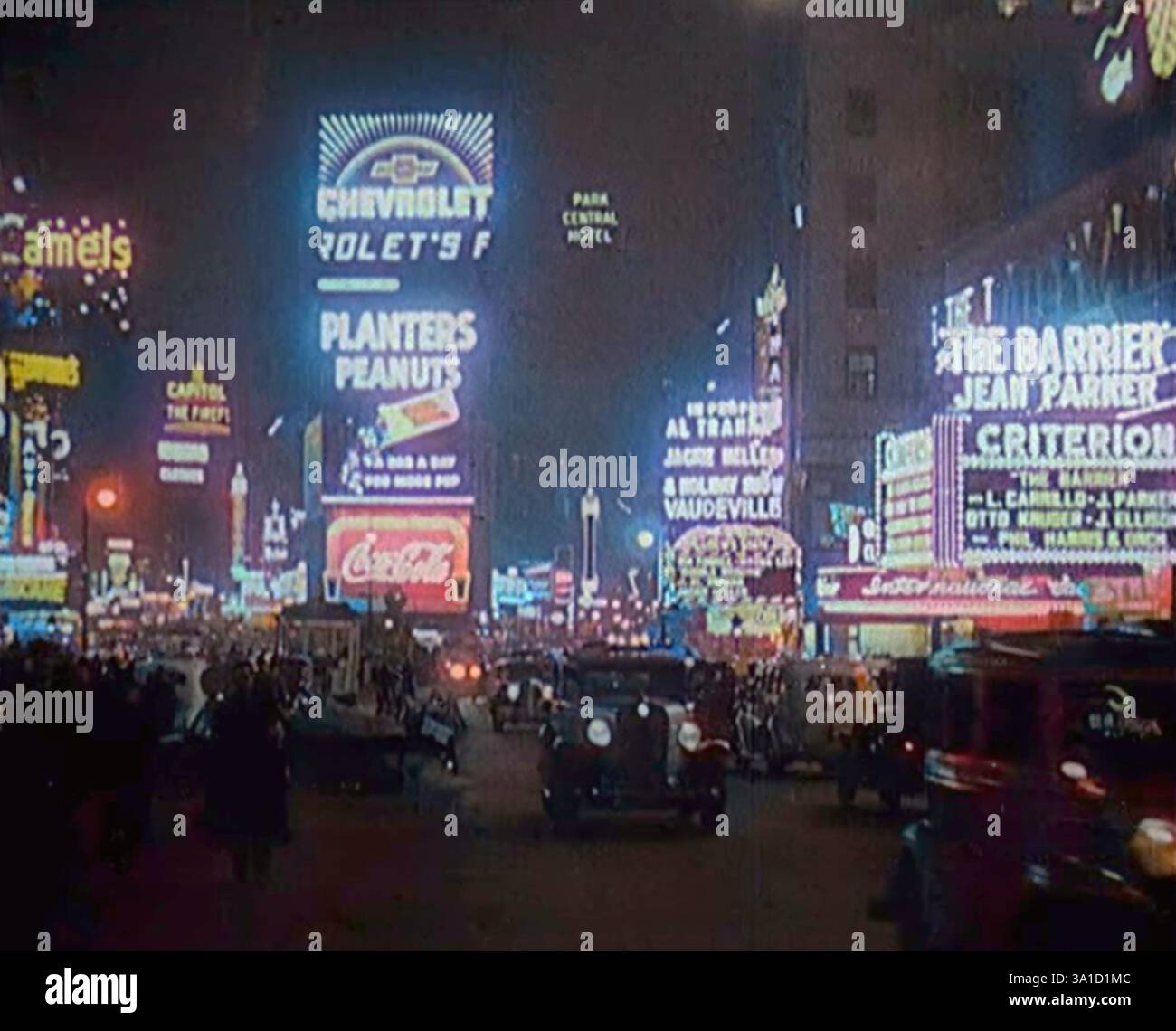 Times square new york 1920s hi-res stock photography and images - Alamy
