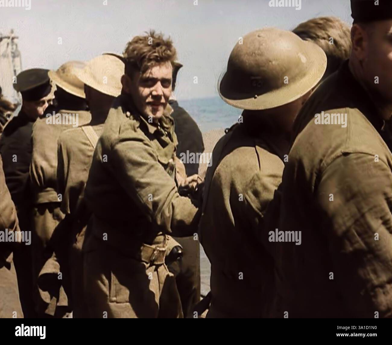 British Soldiers Aboard Ships Evacuating Dunkirk, 1940. Second World ...