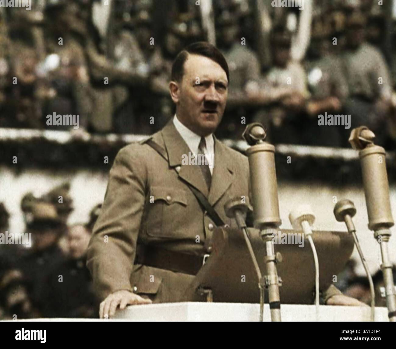 Adolf Hitler Giving a Speech, 1930s. From "Time To Remember - The ...
