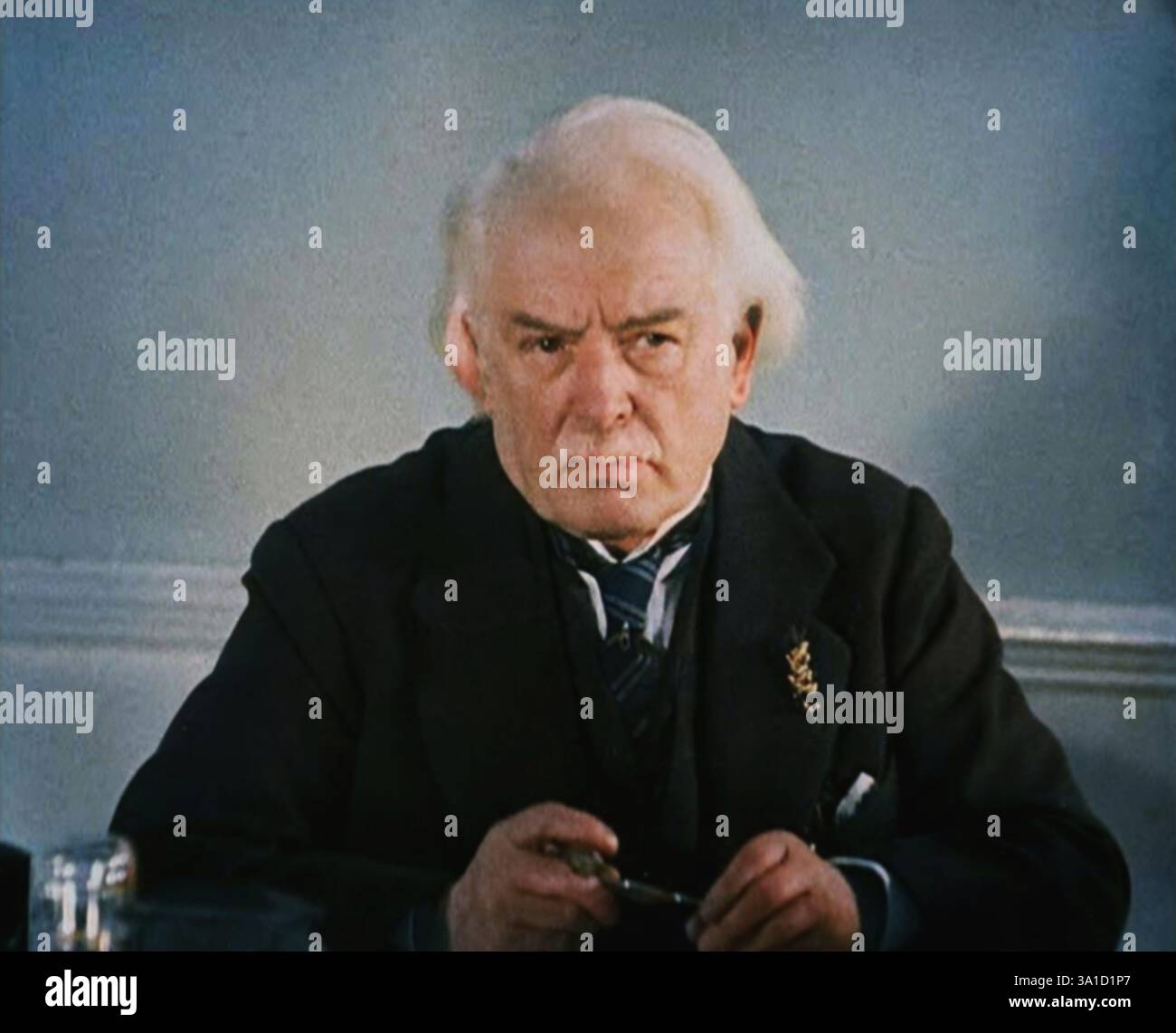 David Lloyd George Talking Directly to the Camera, 1930s. From "Time To ...